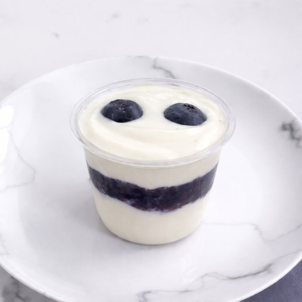Mixed Berry Yoghurt Pot | A cool and fruity snack for kids