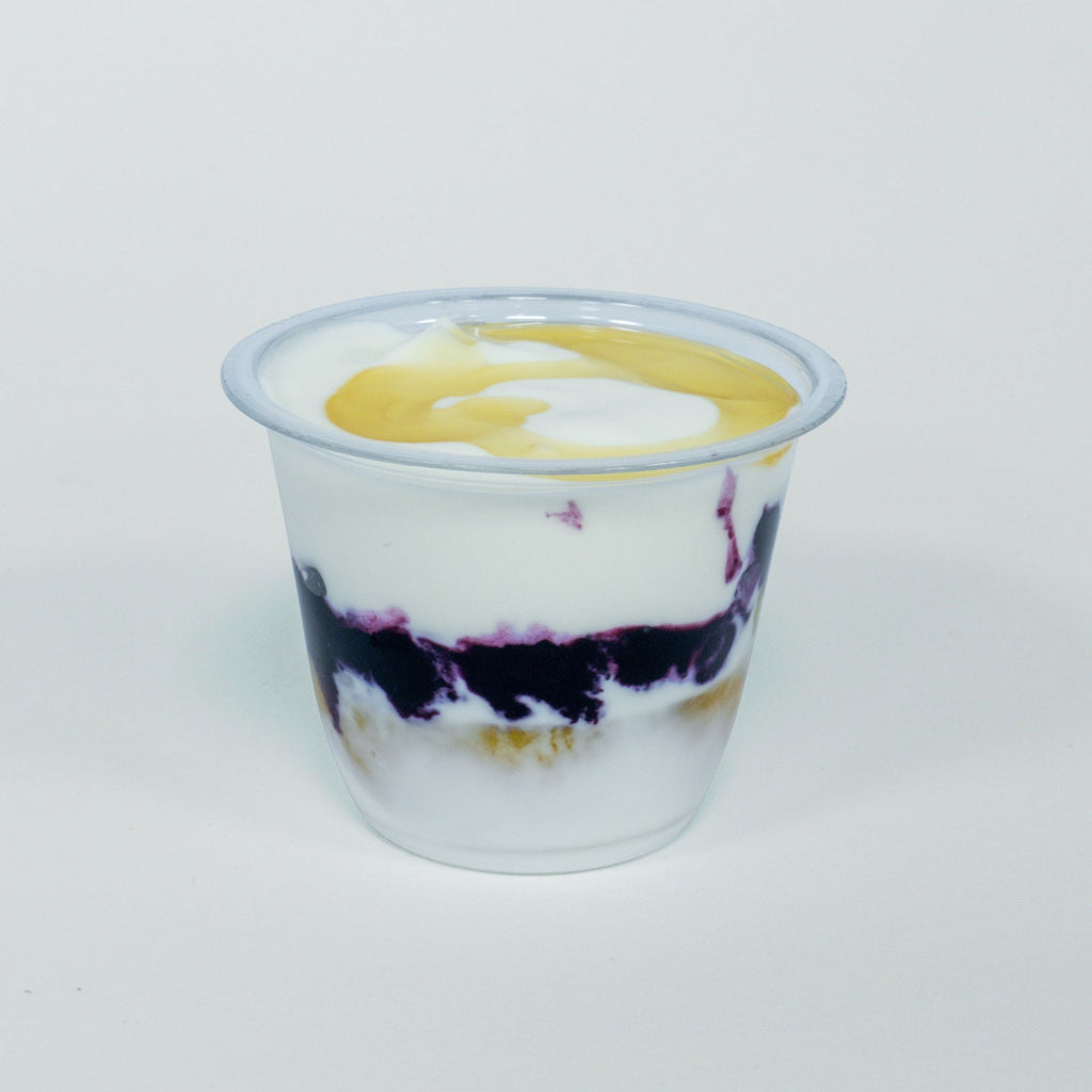 Mixed Fruit Yoghurt Pot | A colourful yoghurt snack